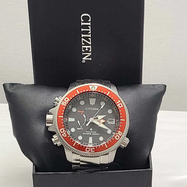 CITIZEN ECO-DRIVE PROMASTER Aqualand Men's 46mm Diver's Watch BN2039 ...