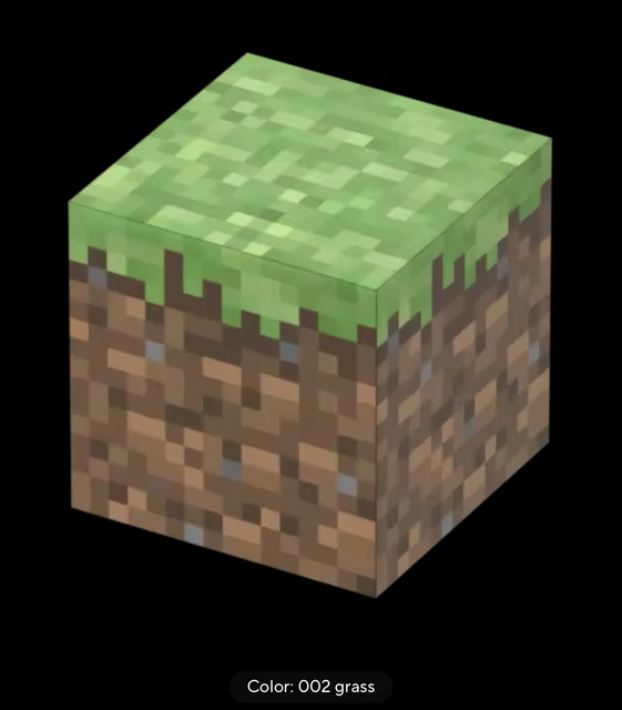 20X GRASS MINECRAFT Magnetic Block Minecraft Cubes DIY Building Toys ...