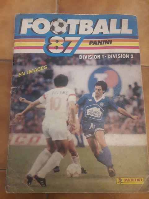 ALBUM PANINI FOOTBALL 87 en images pour récupérer 424 vignettes/458 EUR ...