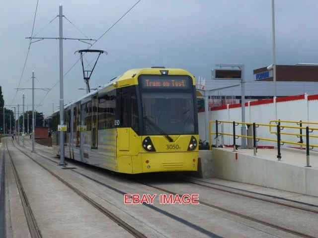 PHOTO M5000 3050 Metrolink Tram - Tram On Test Saturday Evening (20Th ...