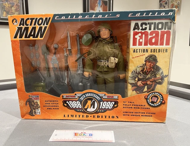 VINTAGE ACTION MAN 30th Anniversary Limited Edition Figure 1996 Sealed ...