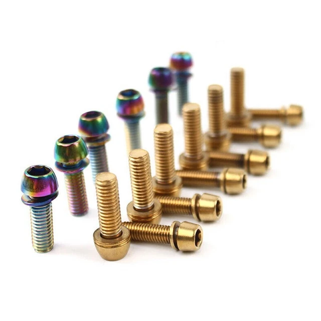 ROAD MTB MOUNTAIN Bike Bolts M5 M6 18mm 6pcs/Box Handlebar Stem Screws by KRSCT EUR 10,38 ...