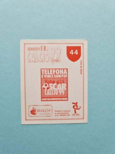 FIGURINA 44 GIUSEPPE Signori Bologna Album Calcio 1999 Merlin ...