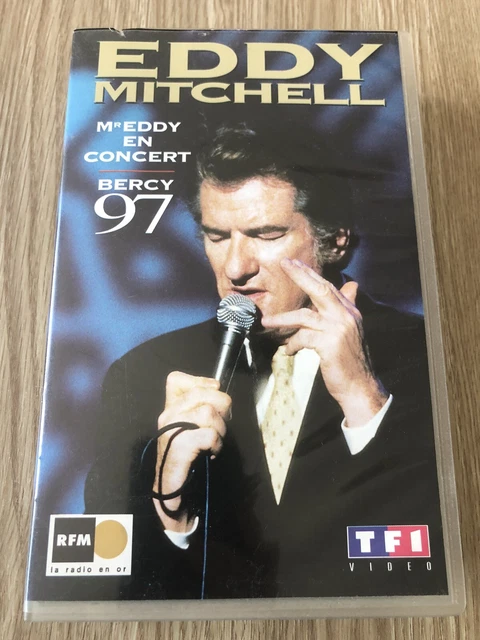 CASSETTE VIDÉO VHS Eddy Mitchell Mr Eddy En Concert Bercy 1997 Rare EUR ...