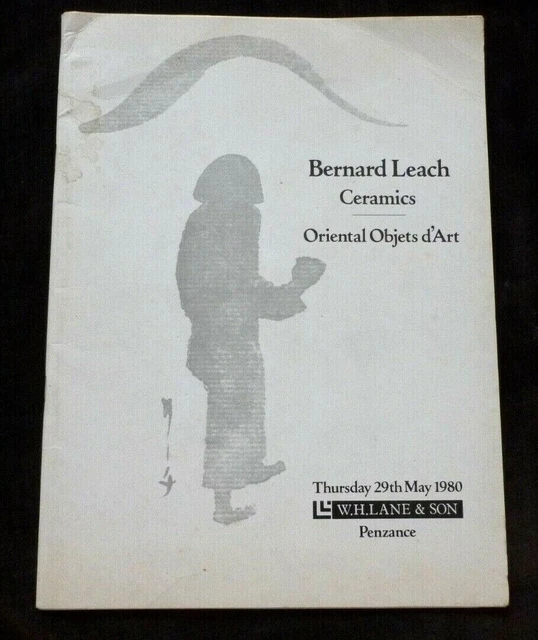 BERNARD LEACH CERAMICS 1980 RARE AUCTION CATALOGUE Studio pottery ...
