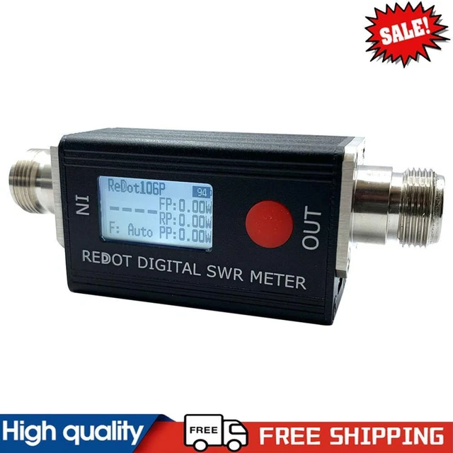 SWR METER FMB VHF UHF SWR&Power Meter Support DMR Walkie Talkie RD106P ...