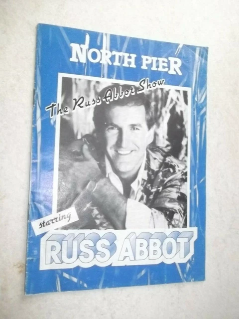 RUSS ABBOT. NORTH Pier Brochure. THE RUSS ABBOT SHOW. BLACKPOOL £4.99 ...