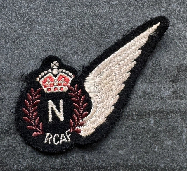 GENUINE WW2 RCAF Royal Canadian Air Force Navigators Wing Badge British ...