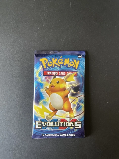 POKEMON BOOSTER XY Evolutions Pack Pikachu EN Neu Original Mint ...