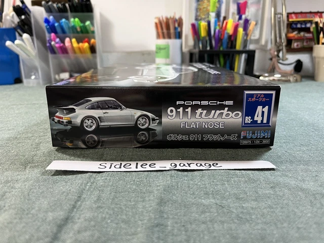 RARE KIT FUJIMI Porsche 911 turbo FLAT NOSE Brand new unopened ...