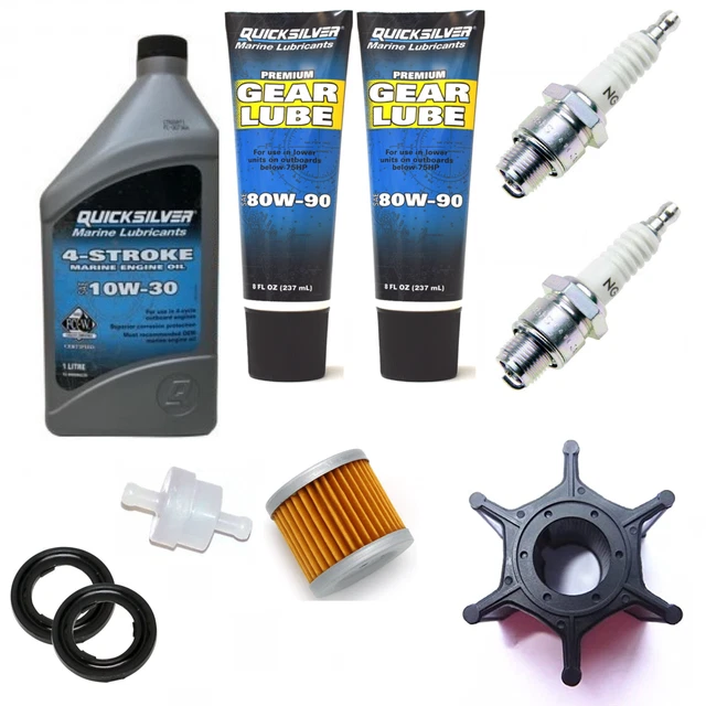 ANNUAL SERVICE KIT for 15HP Suzuki DF15 Outboard Impeller Oil DCPR6E ...
