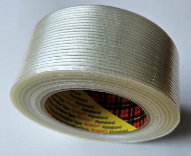3M SCOTCH® 8956 Reinforced Longitudinal Packing Tape, Filament Tape ...