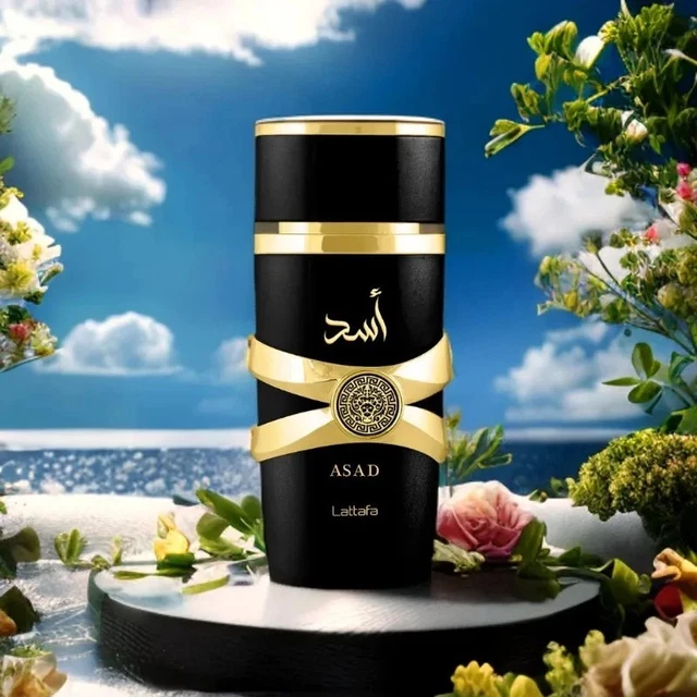 LATTAFA ASAD 100ML EDP Men Long Lasting Strong Oriental Arabian Perfume ...