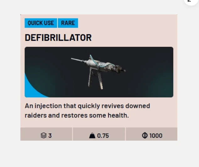 DEFIBRILLATOR BLUEPRINT - Arc Raiders - All Platforms EUR 5,50 ...