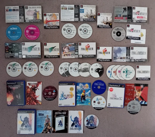 COMPLETE FINAL FANTASY Ps1 Ps2 Collection Origins Anthology Vi Vii Viii ...