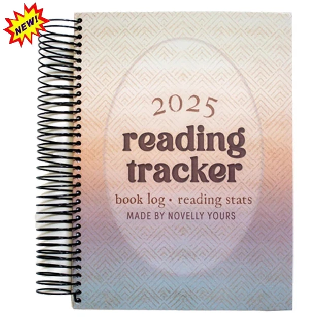 2025 READING TRACKER2025 Reading Tracker Book List Notebook" £9.13 ...