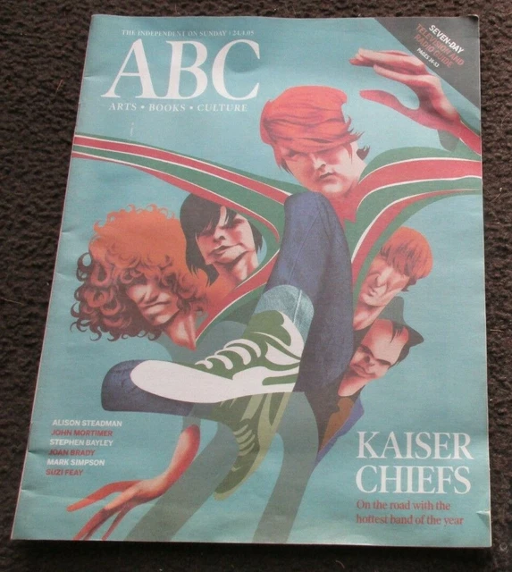 RARE VINTAGE 2005 KAISER CHIEFS ABC Independent Magazine - On the Road ...