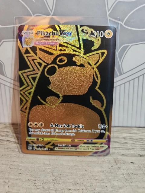 POKÉMON TCG PIKACHU VMAX Lost Origin Trainer Gallery TG29/TG30 Holo ...