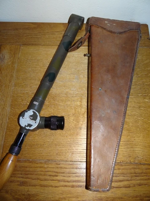 PÉRISCOPE DE TRANCHÉE WW1 WW2 SRPI Gt=6 Micro Grades MG dans son étui ...