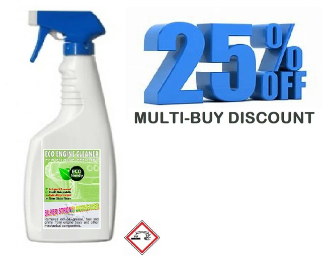 1 LITRE ENGINE Bay Oil Grease Dirt Cleaner Degreaser Strong Bio Spray ...