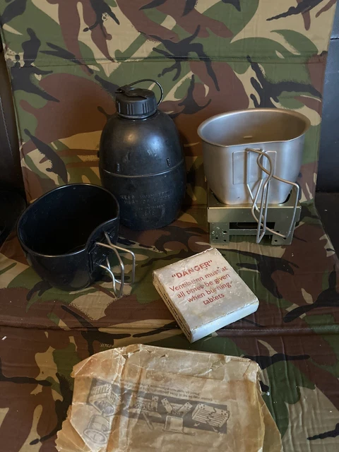VINTAGE BCB CRUSADER Cup Set COOKING SYSTEM With Hexamine Stove And ...