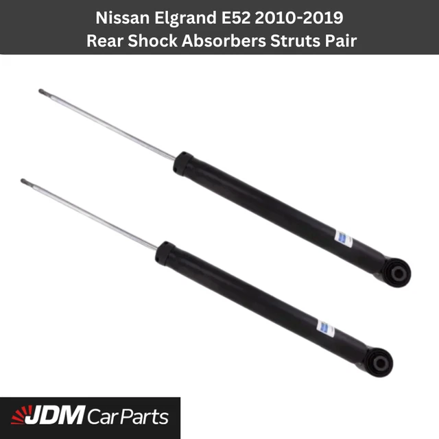 FOR NISSAN ELGRAND E52 Rear Shock Absorbers Pair 2.5i 3.5i 2010-2019 £159.95 - PicClick UK