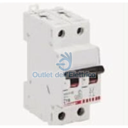 BTICINO BTDIN60 INTERRUPTEUR Magnétothermique Automatique 2P Courbe B 25A 6KA EUR 47,18 ...