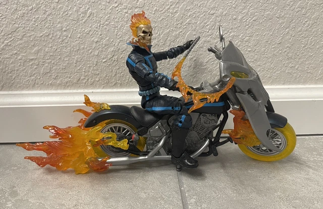 MARVEL LEGENDS GHOST Rider with Motorcycle SMOKE Complete $59.99 - PicClick