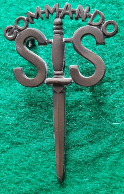 WW2 NO 50-52C Commando Brass Cap Badge(Raised Units) £45.00 - PicClick UK