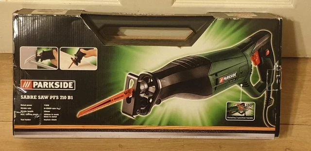 PARKSIDE SABRE SAW PFS70 B1 Corded in Carry Case - NEW £38.16 - PicClick UK