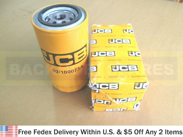 JCB PARTS - Genuine Jcb Element Oil Filter (Part No. 02/100073 02 ...