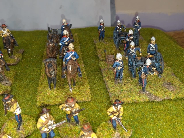 28MM COLONIAL BRITISH Zulu wars Cavalry and Artillery by Perry ...