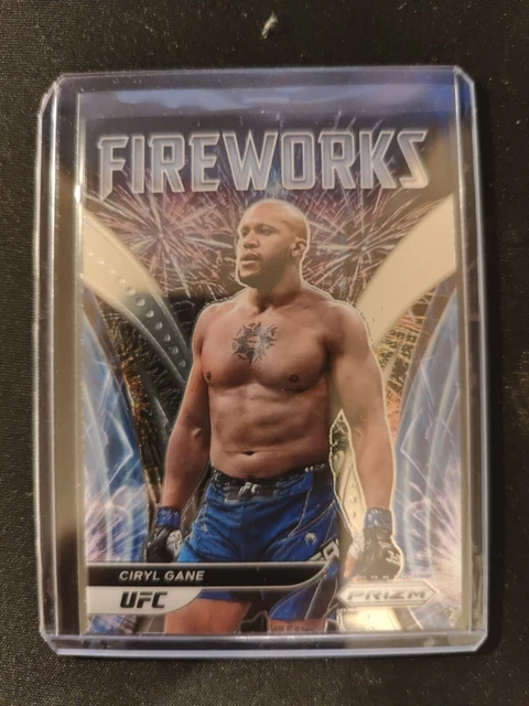PANINI PRIZM UFC 2022 CIRYL GANE Fireworks Insert Card #12 $4.02 - PicClick