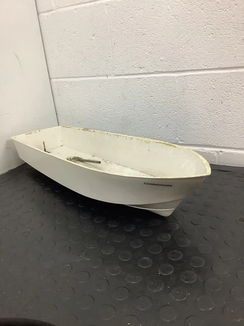 GRAUPNER COMMODORE PLASTIC Model Boat Hull Fishing, Tug, Hobby Build ...