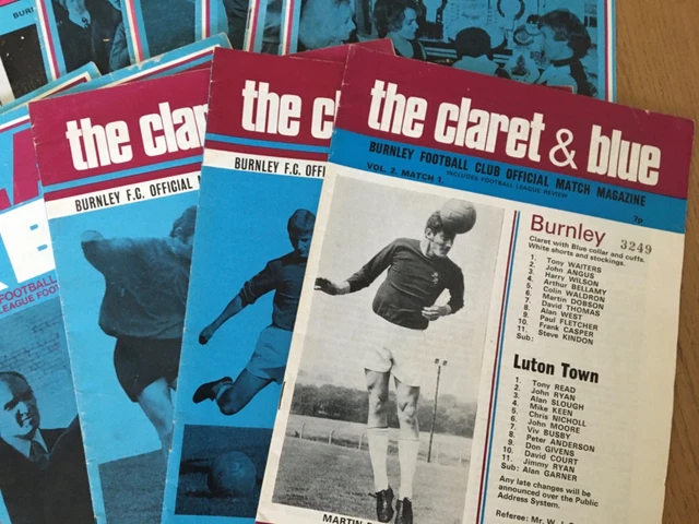 BURNLEY FOOTBALL CLUB programmes £0.99 - PicClick UK