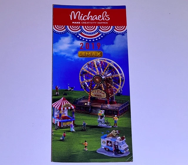 2019 LEMAX SUMMER Americana Michaels Brochure/Catalog/Booklet/Flyer New ...