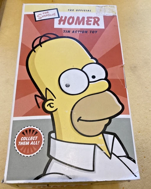 FIGURINE JOUET ARTICULÉ robot Les Simpson Homer Simpson 2002 ne ...