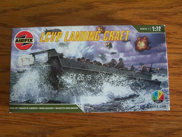 AIRFIX 1/72 SCALE U.S. LCVP Landing Craft model kit. £9.99 - PicClick UK
