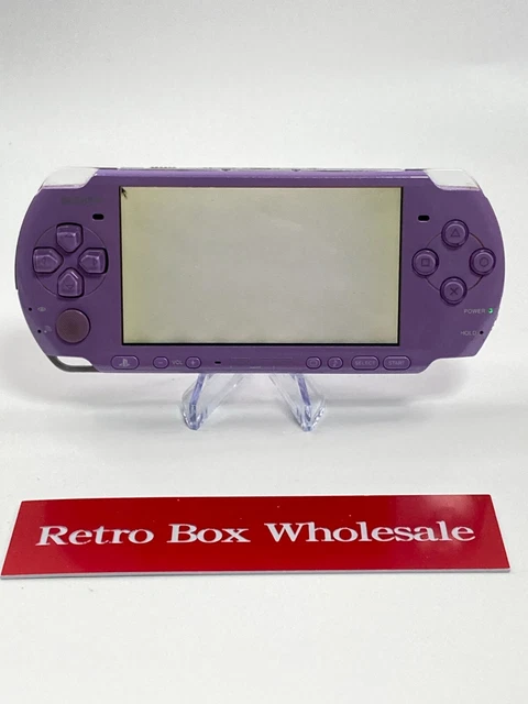 SONY PSP-3000 CONSOLE Violet Portable Système PLAYSTATION Portable 1791 EUR 121,30 - PicClick FR