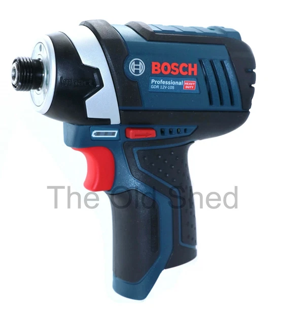 BOSCH BLUE COMPACT Cordless Impact Driver 12V GDR 12V-105 Professional ...
