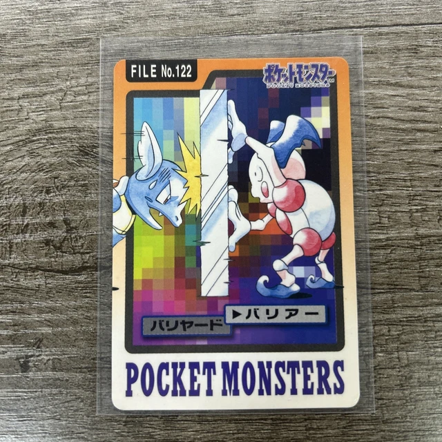 MR. MIME NO. 122 Bandai Carddass Pokemon Japanese 1997 $1.48 - PicClick AU
