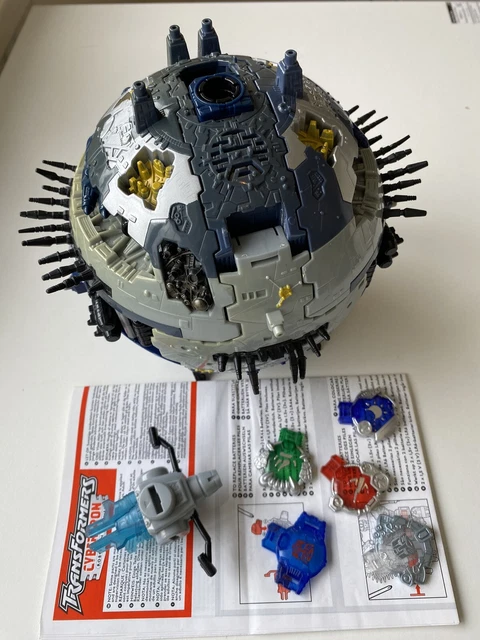 TRANSFORMERS CYBERTRON PRIMUS With Omega Lock And 5 Planet Keys And ...