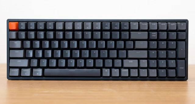 KEYCHRON K4 WIRELESS Mechanical Keyboard V2 RGB Aluminum Brown Switch ...