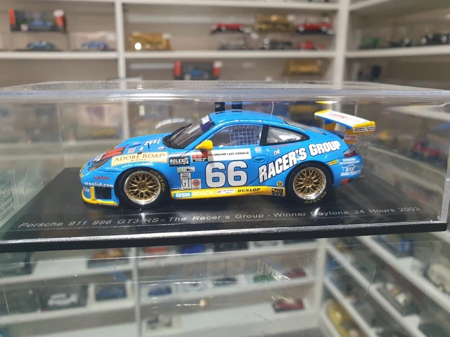 PORSCHE 911 996 GT3 RS The Racer's group Winner Daytona 24 hours 2003 1 ...