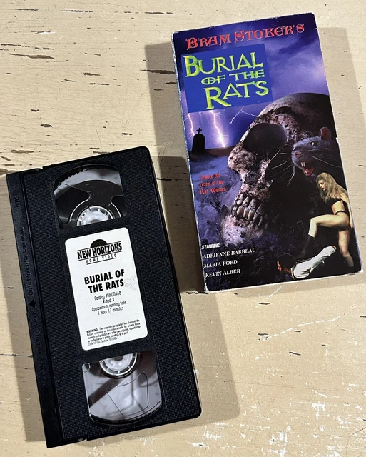 BRAM STOKER'S BURIAL of the Rats VHS 1995 Maria Ford Sexy Horror EUR 23 ...