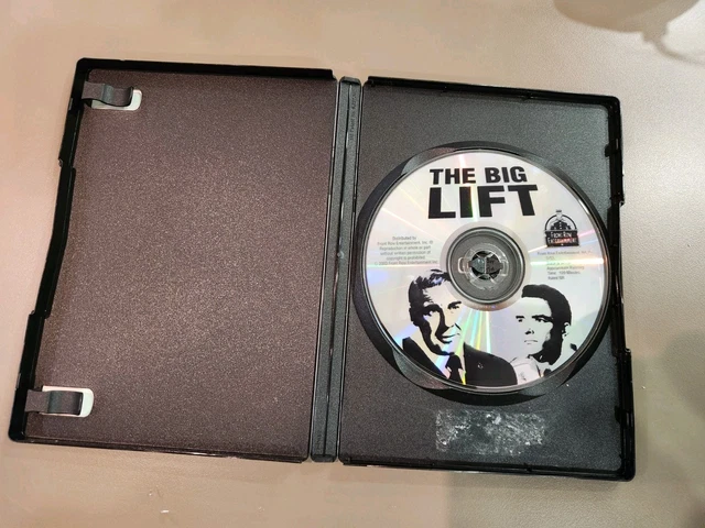 THE BIG LIFT DVD 🌟 Montgomery Clift and Paul Douglas 50s Film Black ...