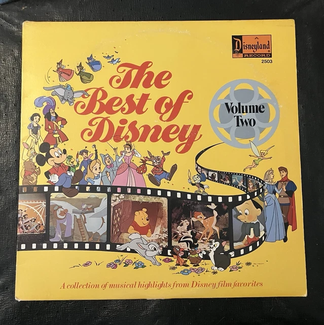 VINTAGE DISNEYLAND RECORDS The Best of Disney Vol 2 2503 Vinyl LP 1978 ...