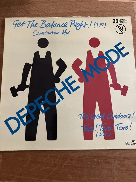 LP DEPECHE MODE Get The Balance Right VG 114 310969 EUR 10,00 - PicClick FR