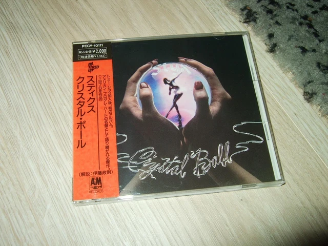 STYX : THE Crystal Ball Cd 1988 A&M Pccy-10111 Japan +Obi EUR 9,50 ...