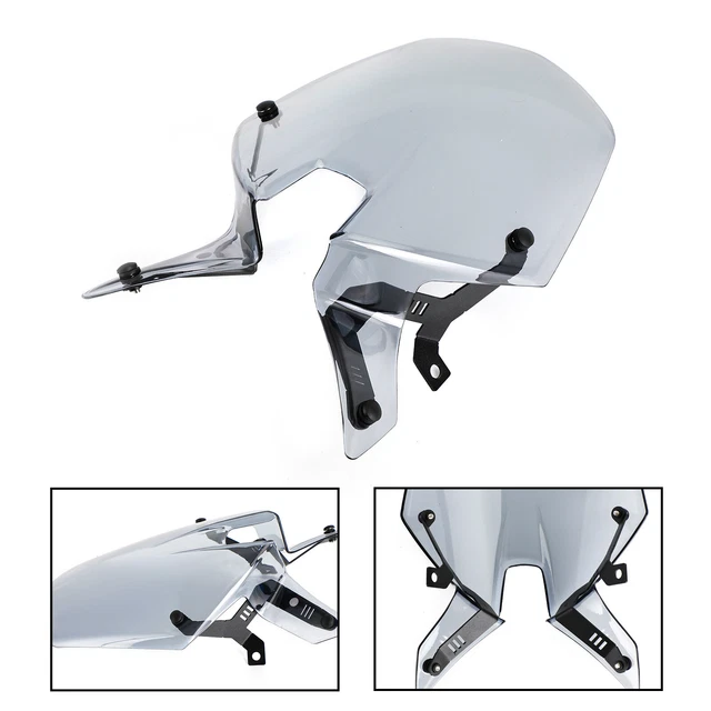 WINDSHIELD WINDSCREEN FIT for DUCATI Monster 937 / 950 2021-22 Gray ...